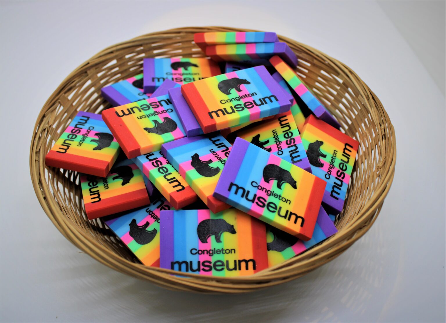 Museum Rainbow Eraser - Congleton Museum