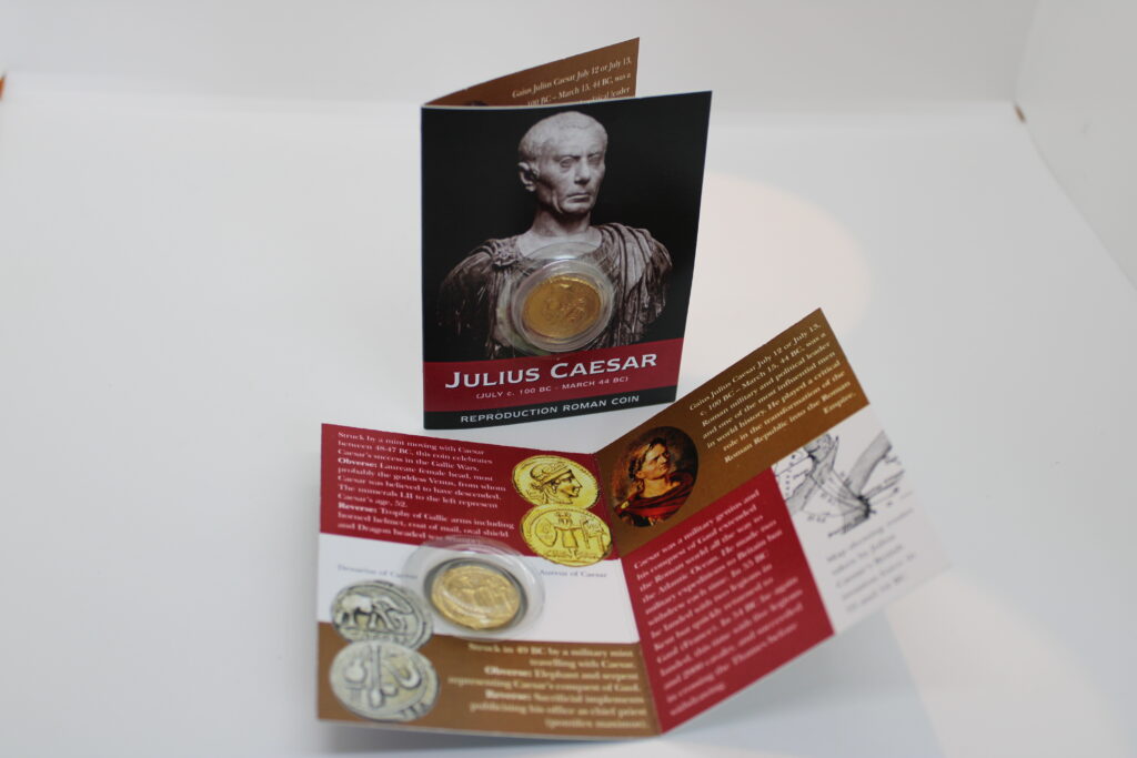 Caesar Replica Coin - Congleton Museum