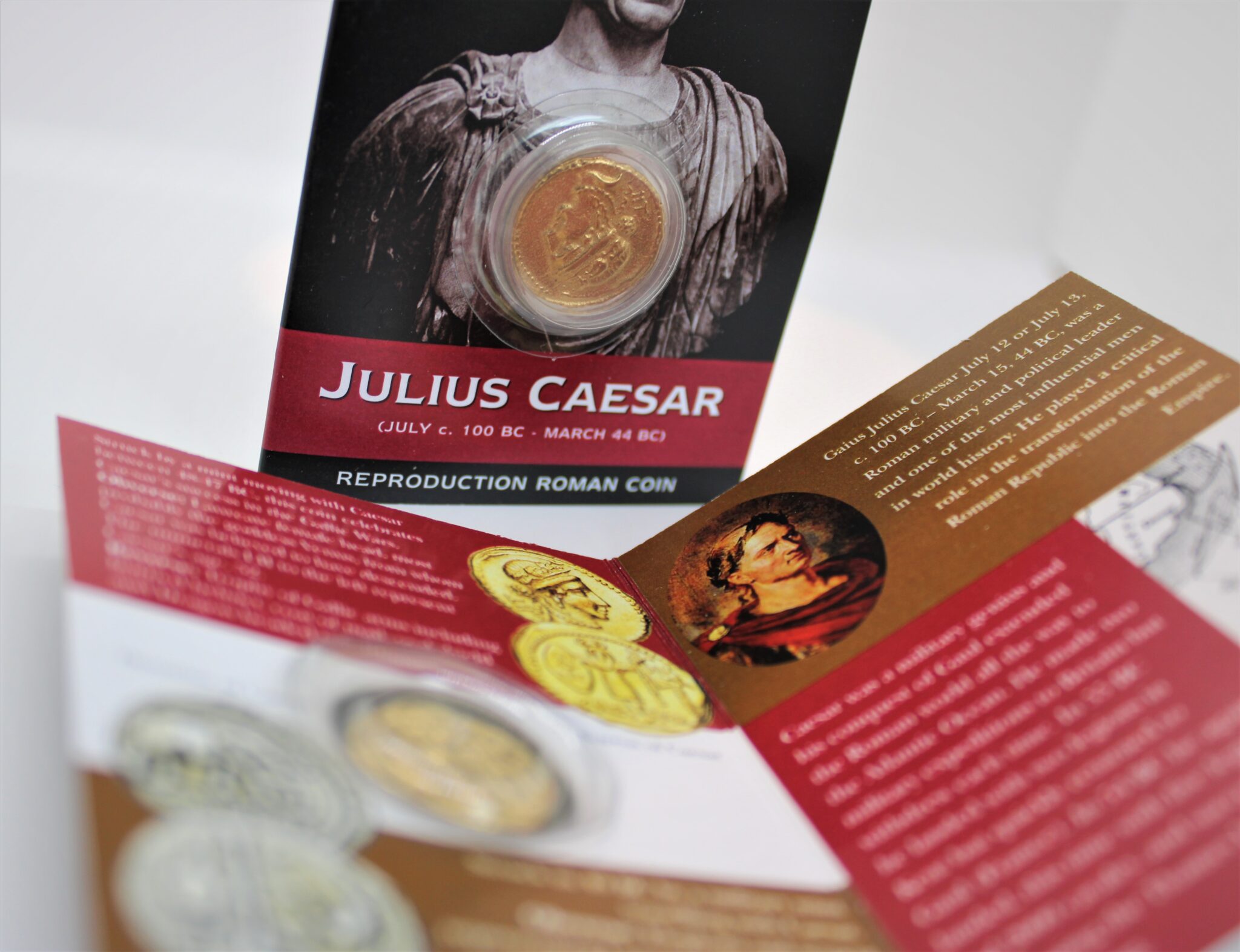 Caesar Replica Coin - Congleton Museum